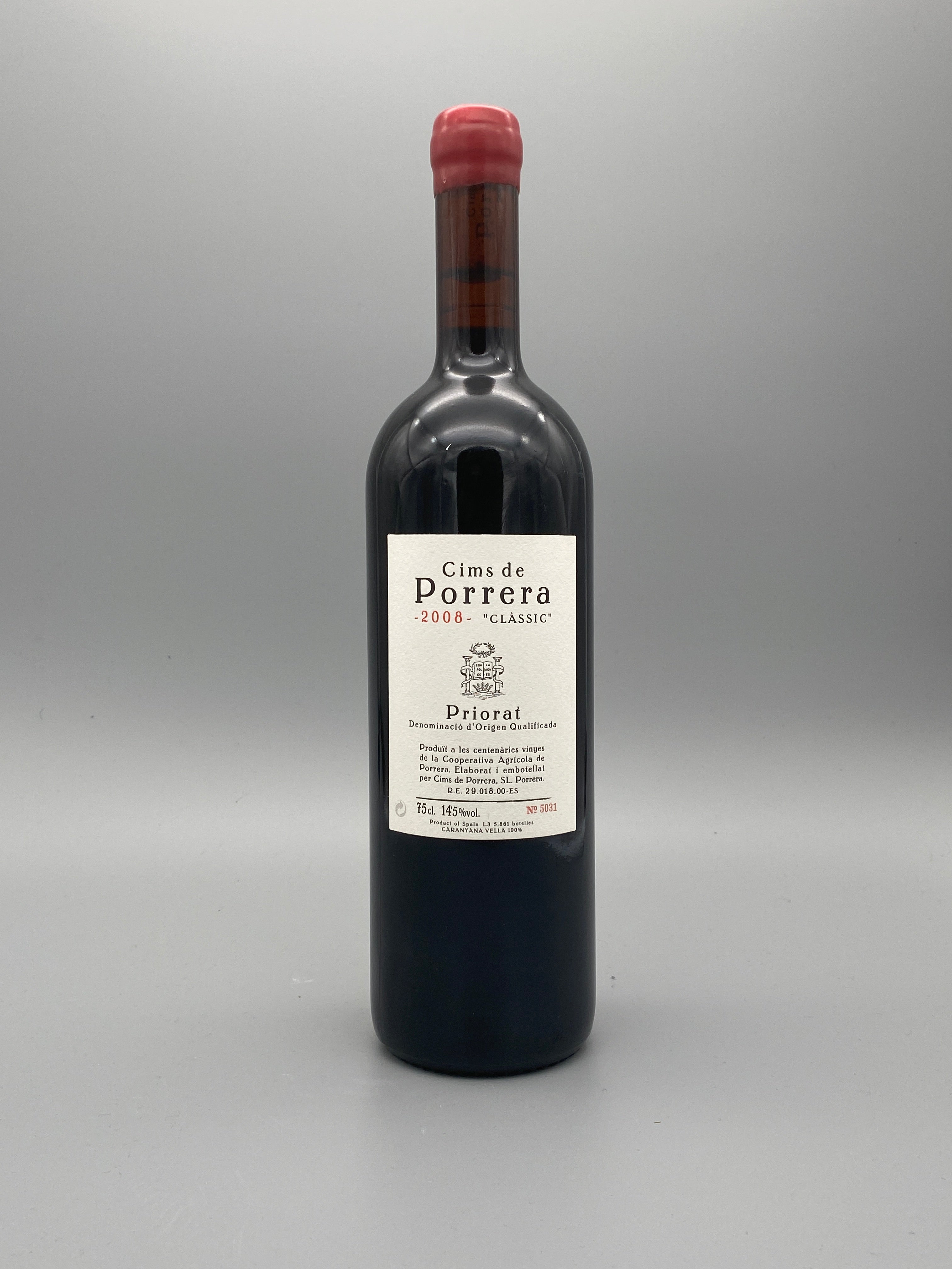 Cims de Porrera 2008 „Classic“ – Rohstoff 2016 Wein GmbH